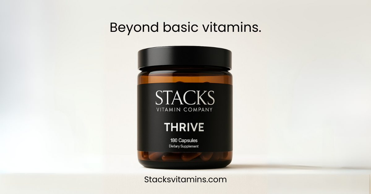 Premium Multivitamin Supplements | THRIVE by Stacks Vitamin Company