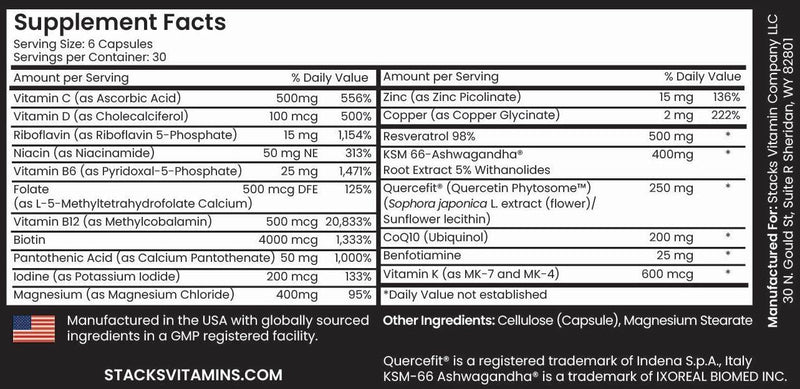Stacks Vitamin Company